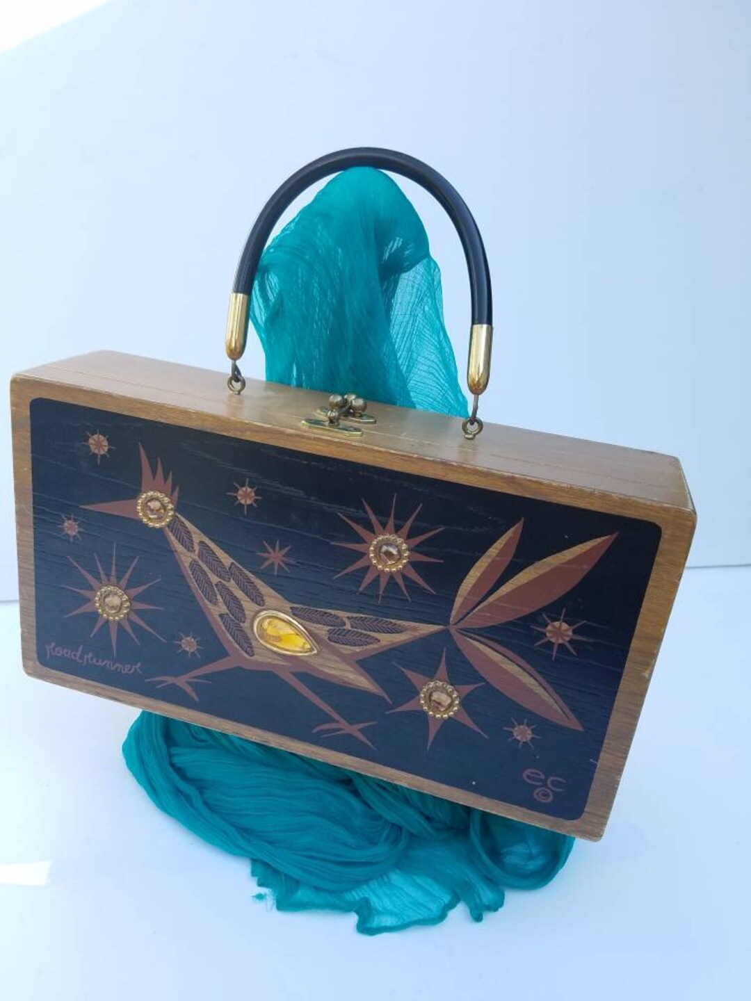 Enid Collins Road Runner Box Purse - Etsy