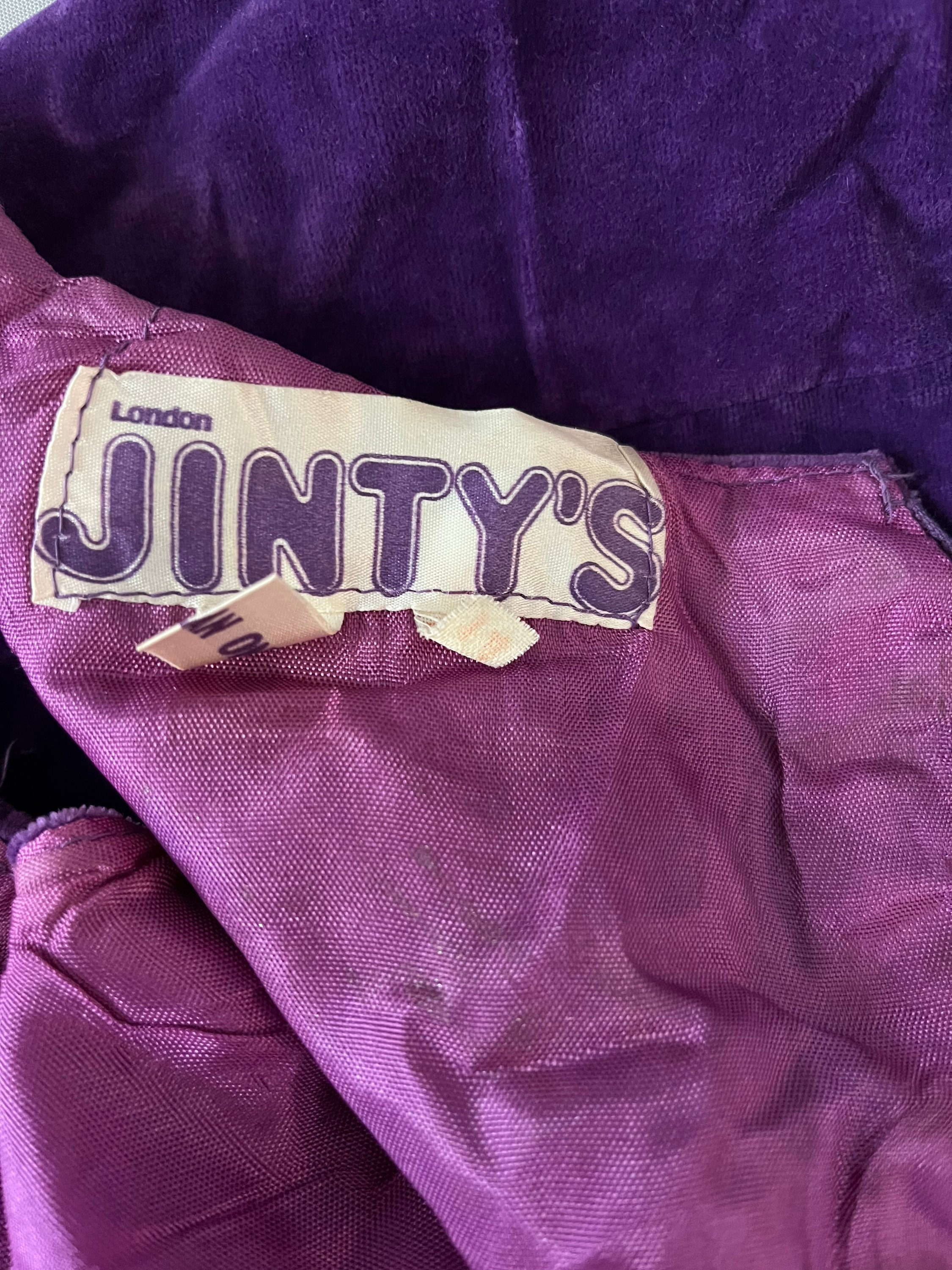 1970s Mod Dress XS // Iconic Scooter Girl Micro Mini Mod Purple Space ...