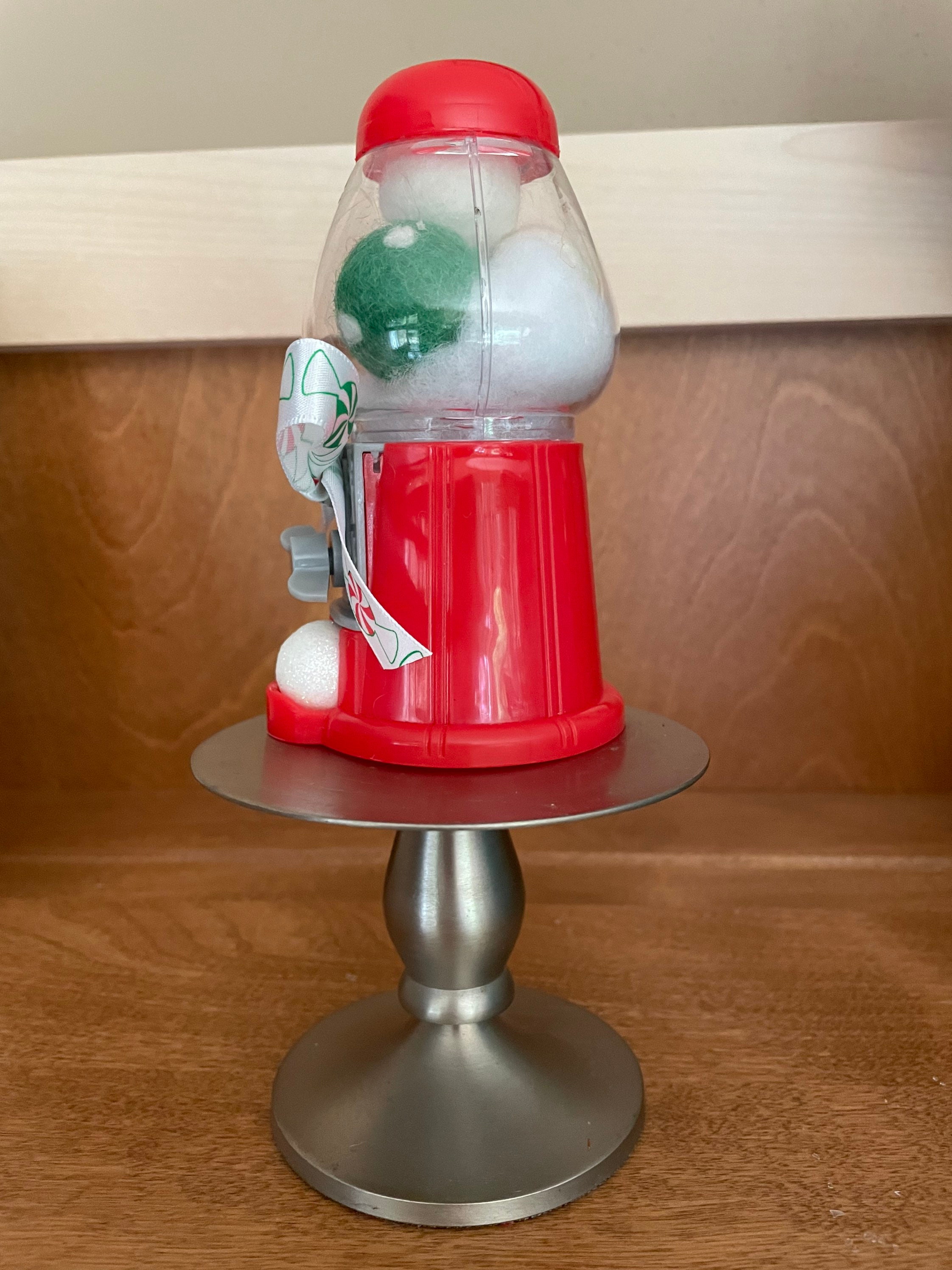 Mini Christmas Gum Ball Machine Holiday Mini Gum Ball Machine - Etsy