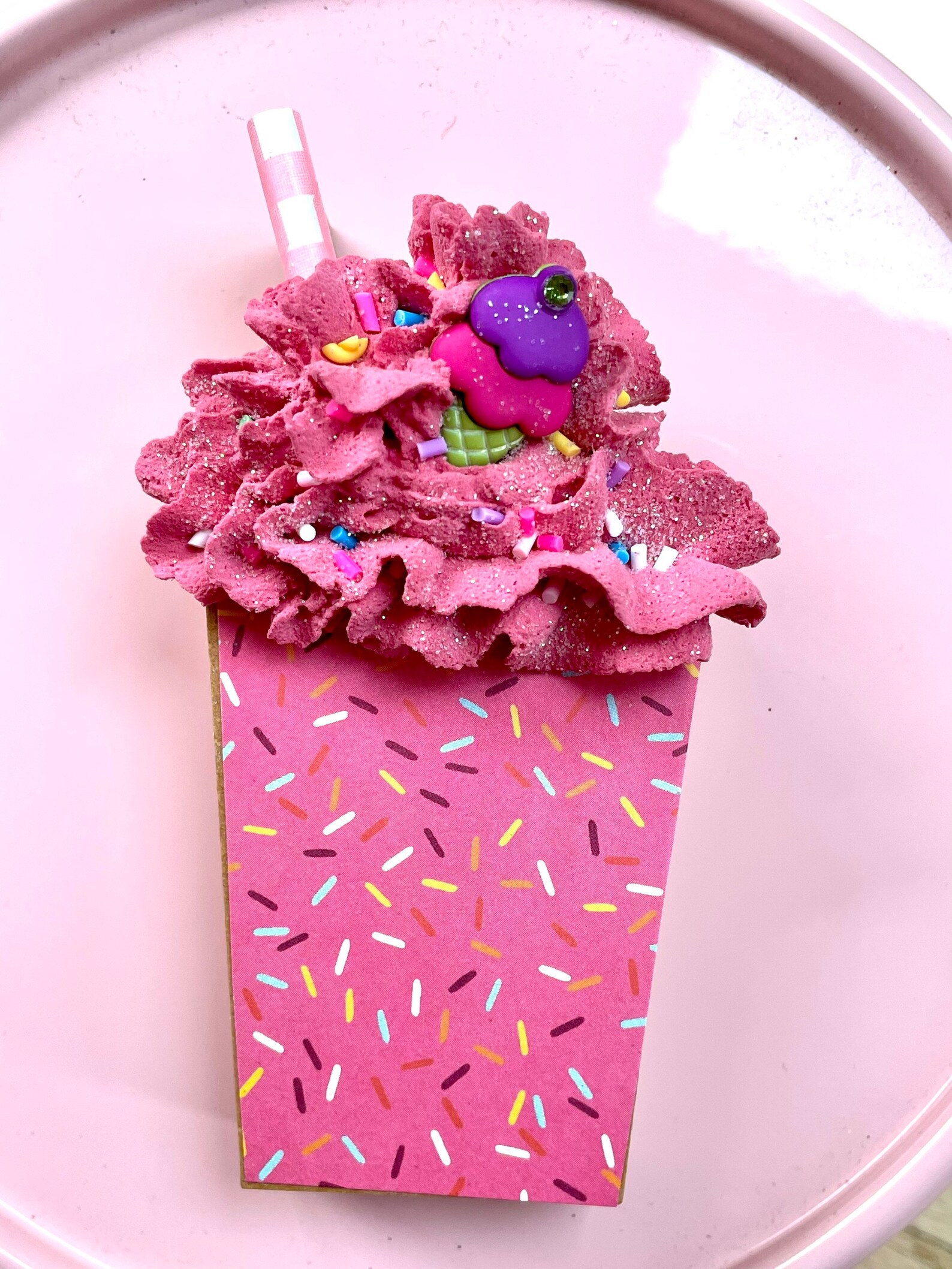 Fake Food Ice Cream Cone Treat Ice Cream Tier Tray Decor - Etsy