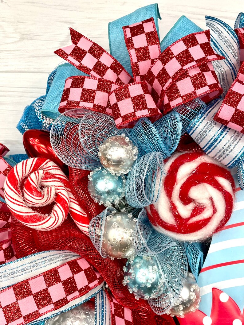 Whimsical Christmas Elf Wreath Elf Front Door Wreath Elf - Etsy