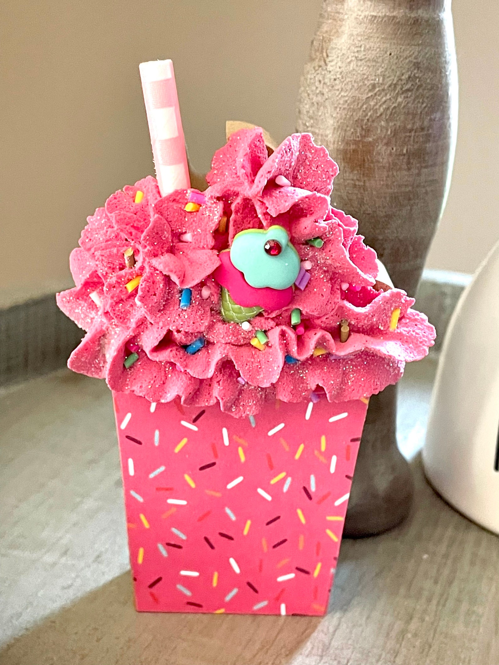 Fake Food Ice Cream Cone Treat Ice Cream Tier Tray Decor - Etsy