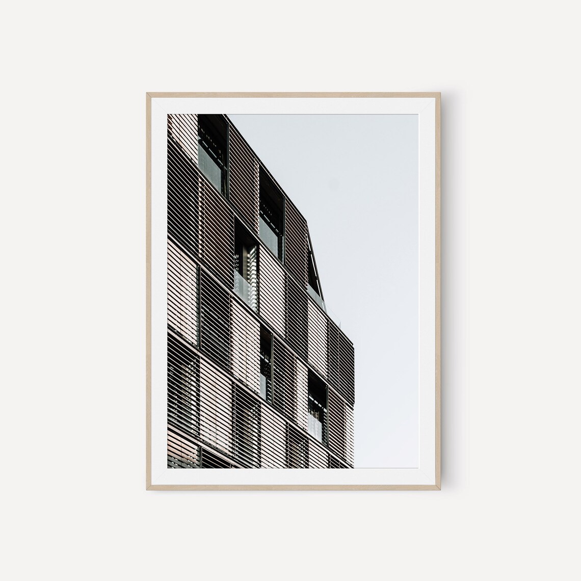 Modern Minimal Facade Print House Facade Wall Art Digital - Etsy
