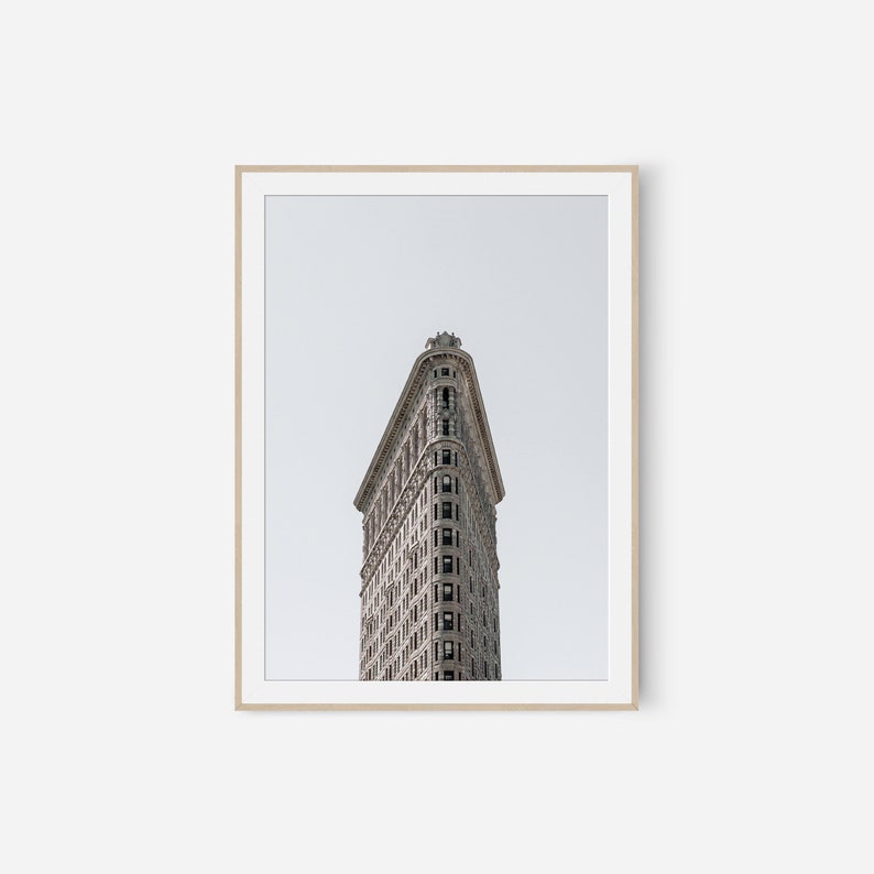 Flatiron Building Print, New York City Wall Art, Digital Prints, Poster ...