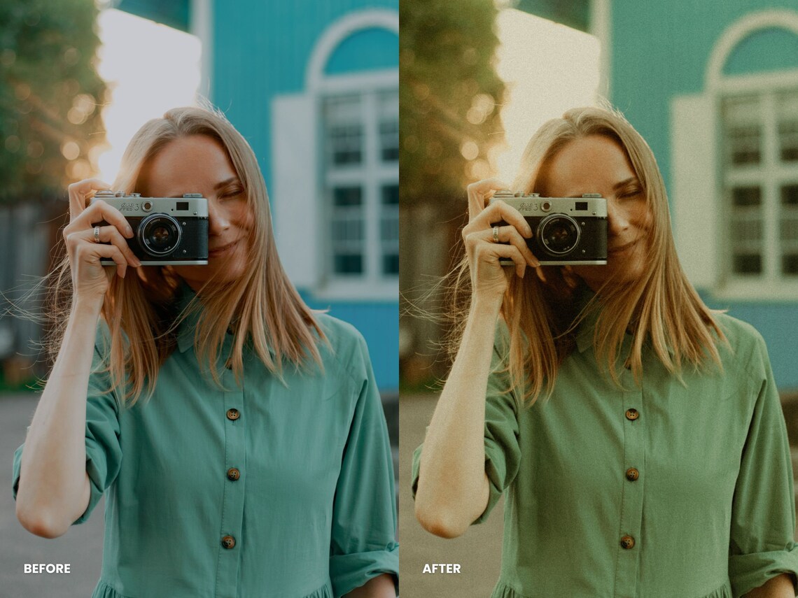 5 Analog Film Look Presets, Lightroom Presets, Mobile and Desktop ...