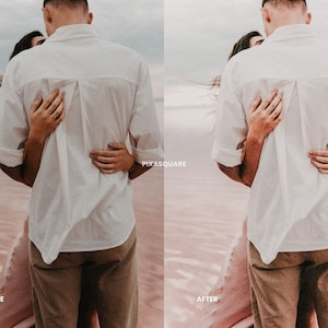 10 Light and Airy Lightroom Presets, Bright Crisp Presets, Natural Light Photo Filter, Mobile ...