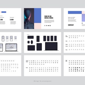 POLA - Stylish Design Powerpoint Presentation Template - Etsy