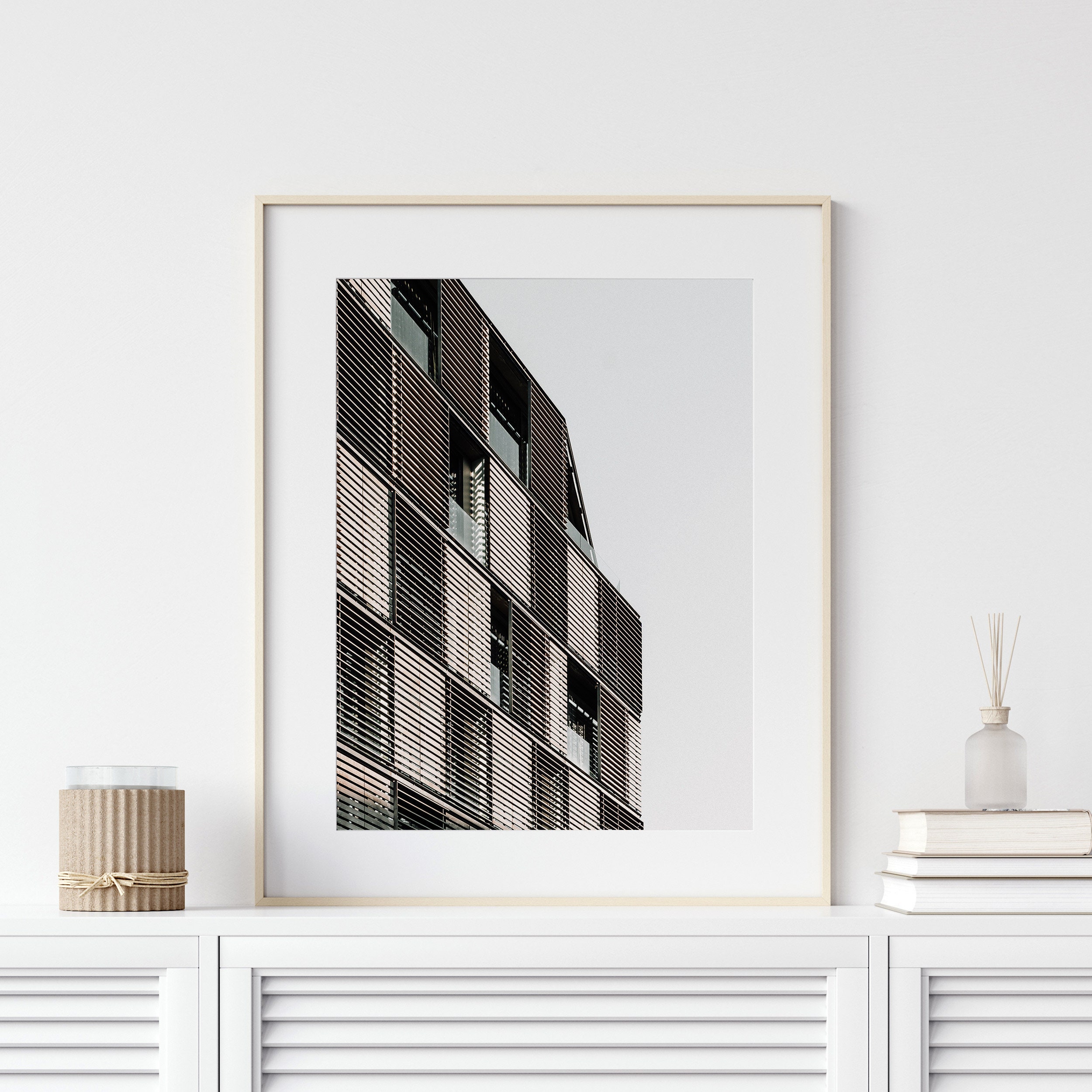 Modern Minimal Facade Print House Facade Wall Art Digital - Etsy