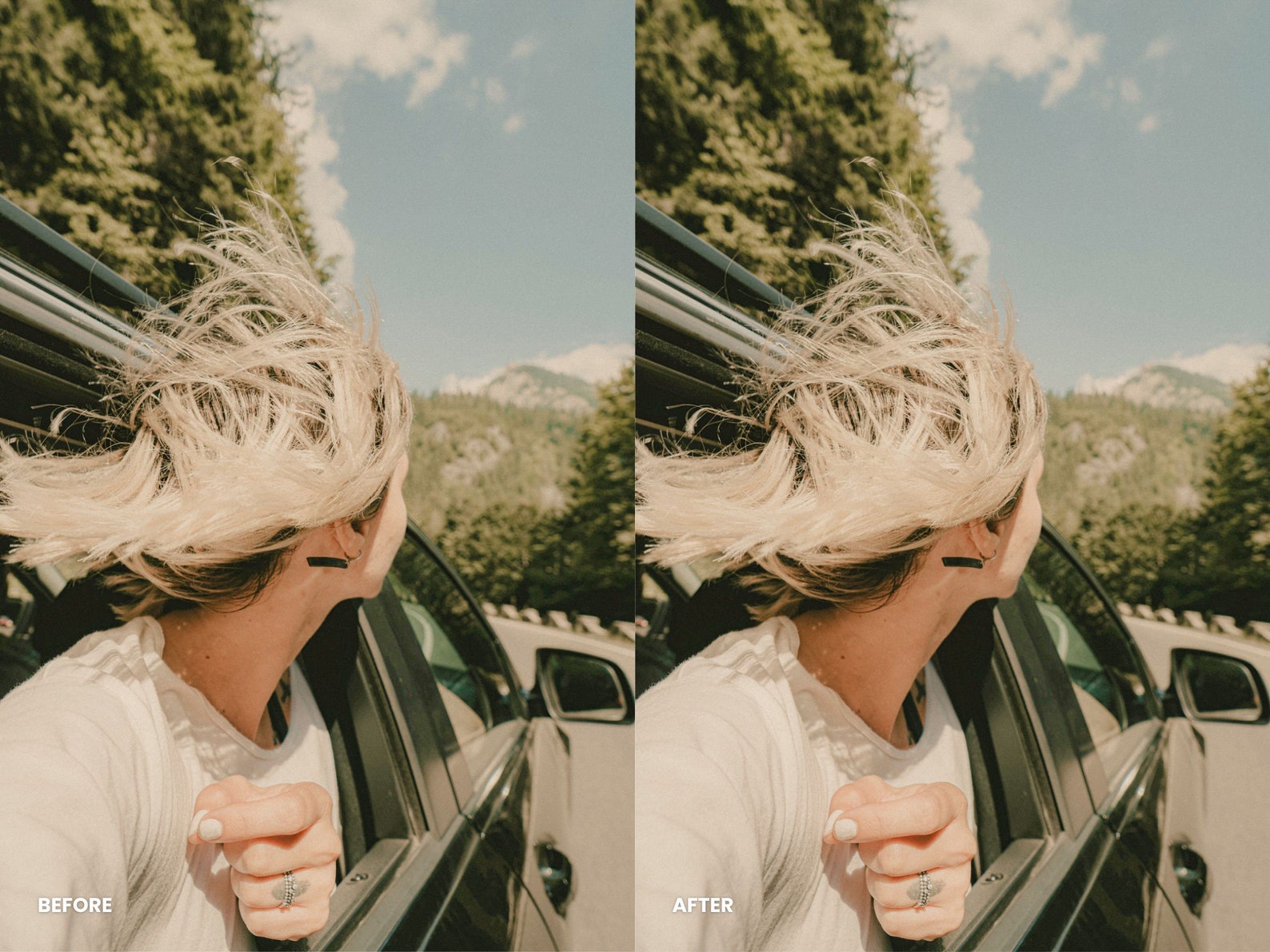 10 Retro 90's Lightroom Presets, Desktop and Mobile, Vintage Presets ...