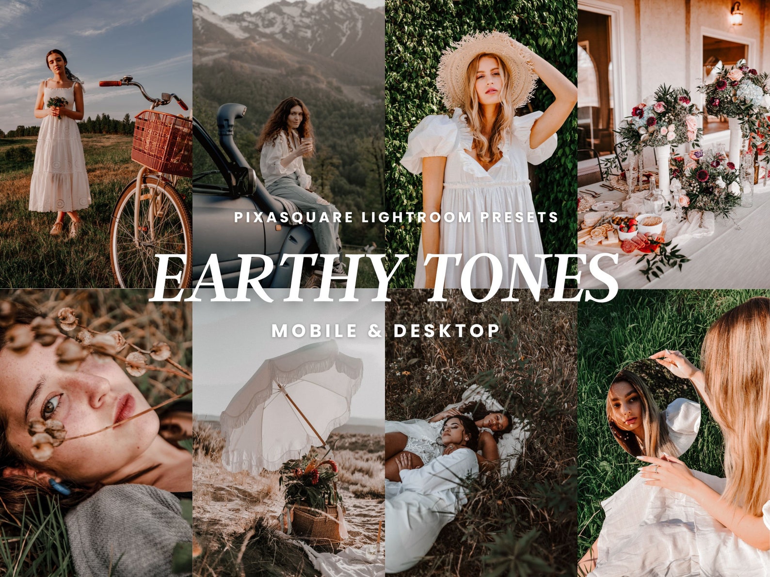 Earth Tones Mobile Lightroom Presets, Earthy Nature Filters, Travel ...