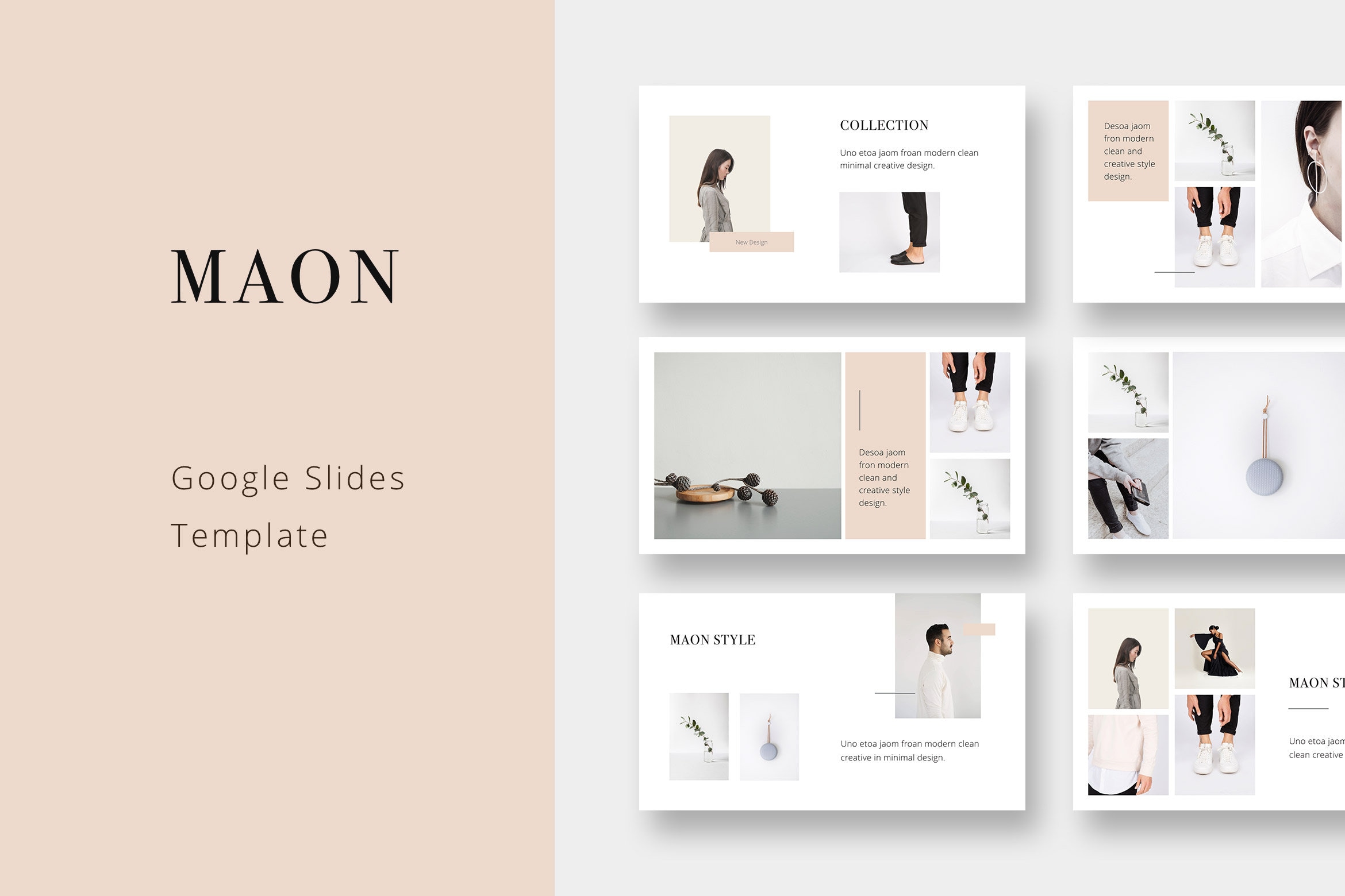 MAON Modern Google Slides Template - Etsy MAON Modern Google Slides Template - Etsy