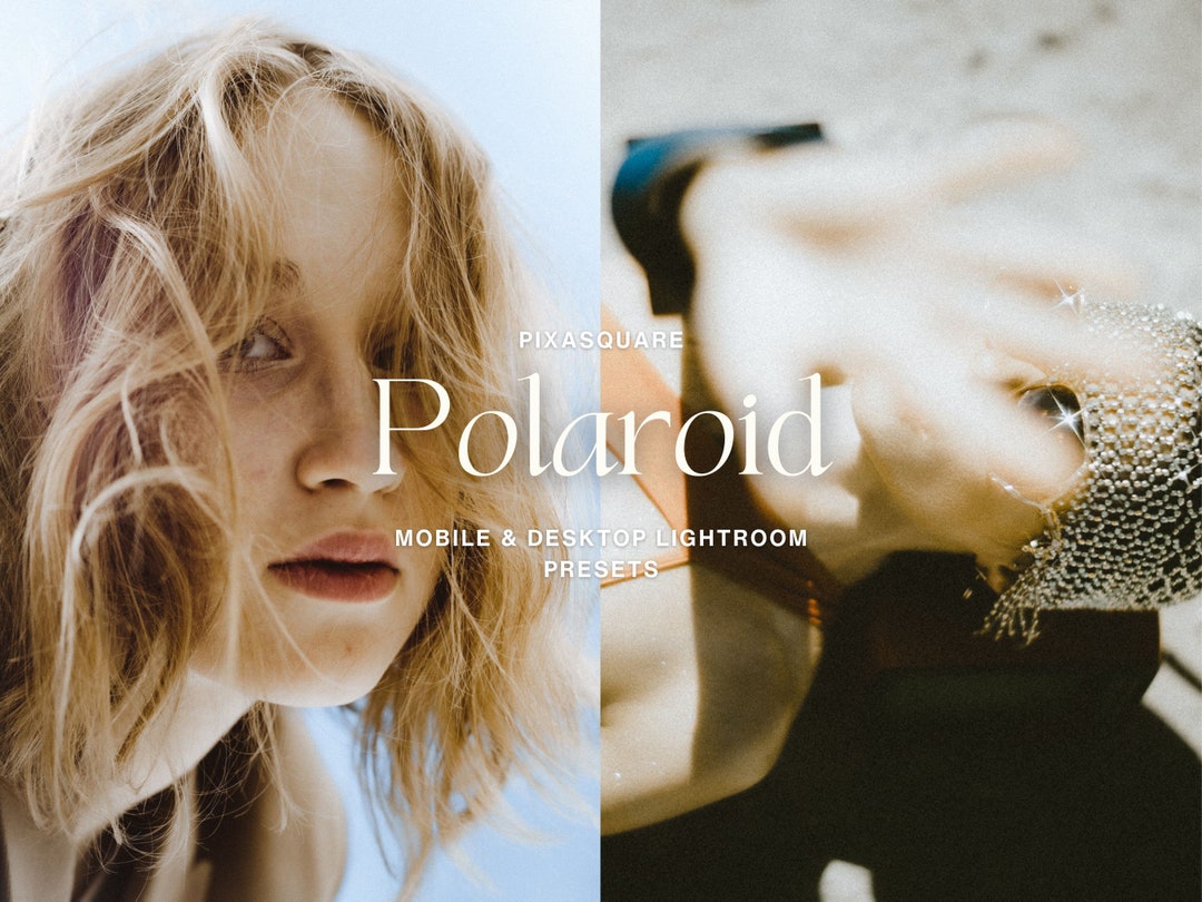 POLAROID LOOK PRESETS, 5 Lightroom Mobile Presets, Instant Camera ...