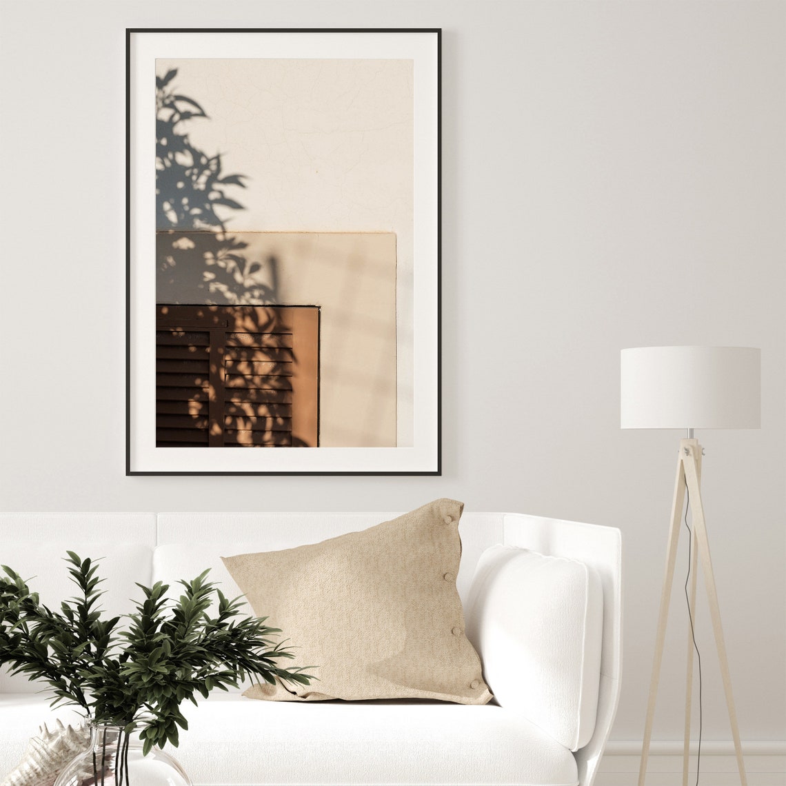 Shadow House Facade Wall Art Digital Prints Summer Art - Etsy