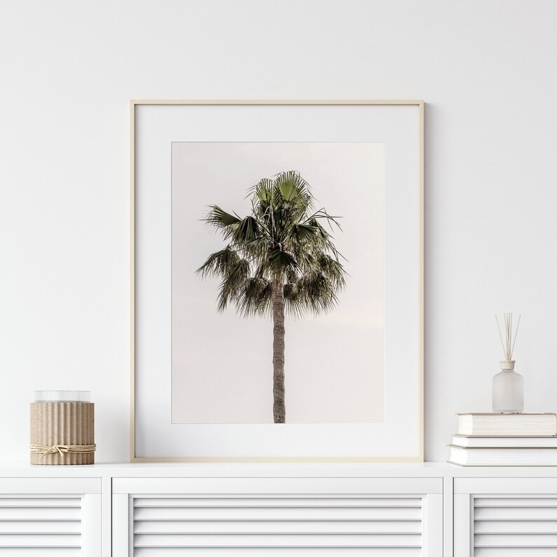 Palm Tree Prints Palm Tree Art Digital Print Tropical Art Print