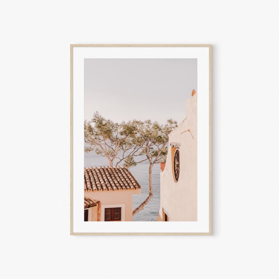 Mediterranean Print Wall Art Digital Print French Riviera - Etsy