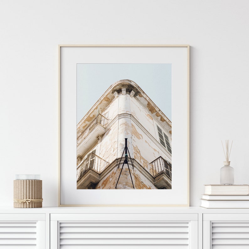 Grunge Facade Print House Facade Wall Art Digital Prints - Etsy