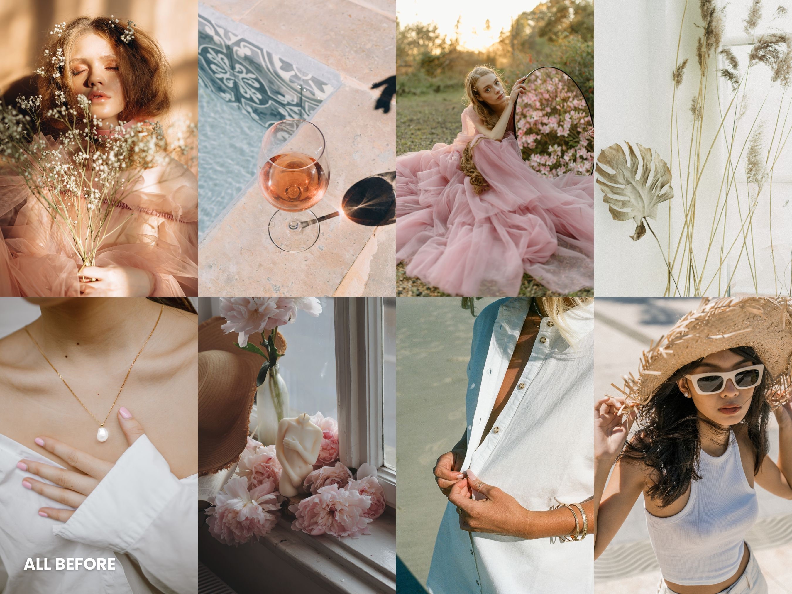 10 LIGHTROOM Presets, Bright Preset, Mobile Lightroom Preset, White ...