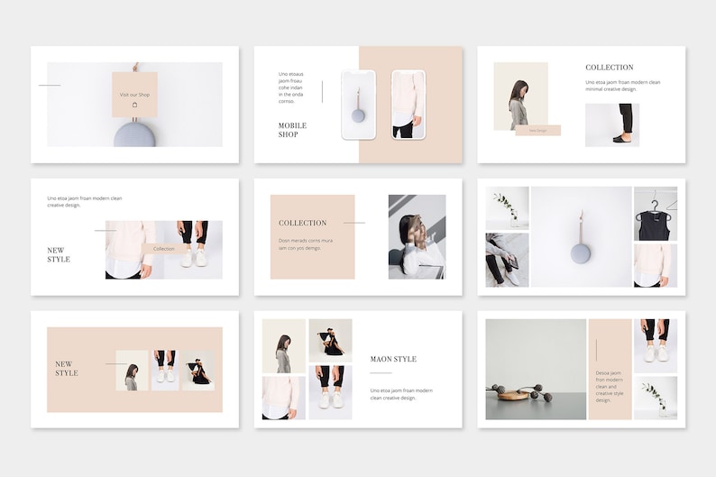 MAON Modern Google Slides Template - Etsy MAON Modern Google Slides Template - Etsy