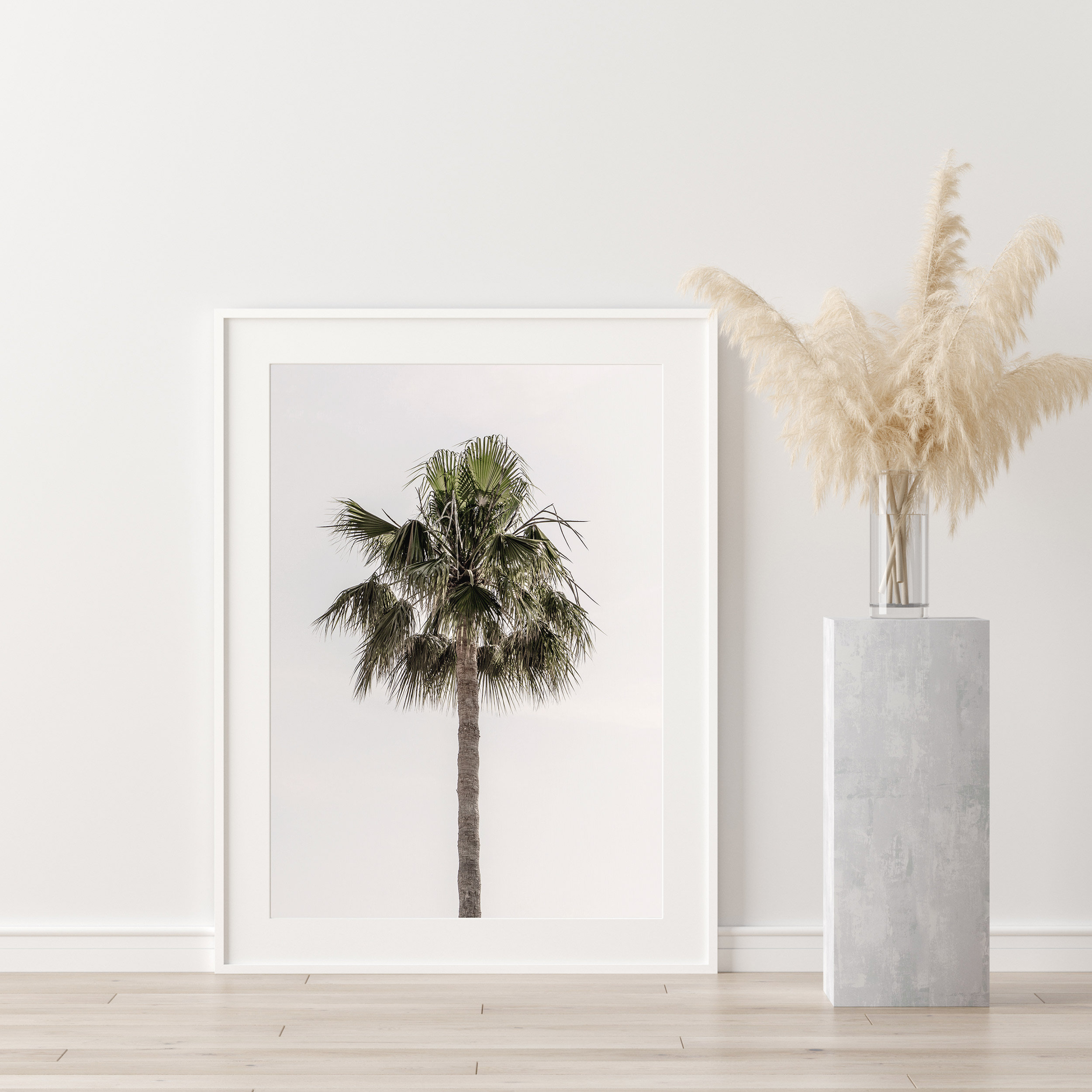 Palm Tree Prints Palm Tree Art Digital Print Tropical Art - Etsy
