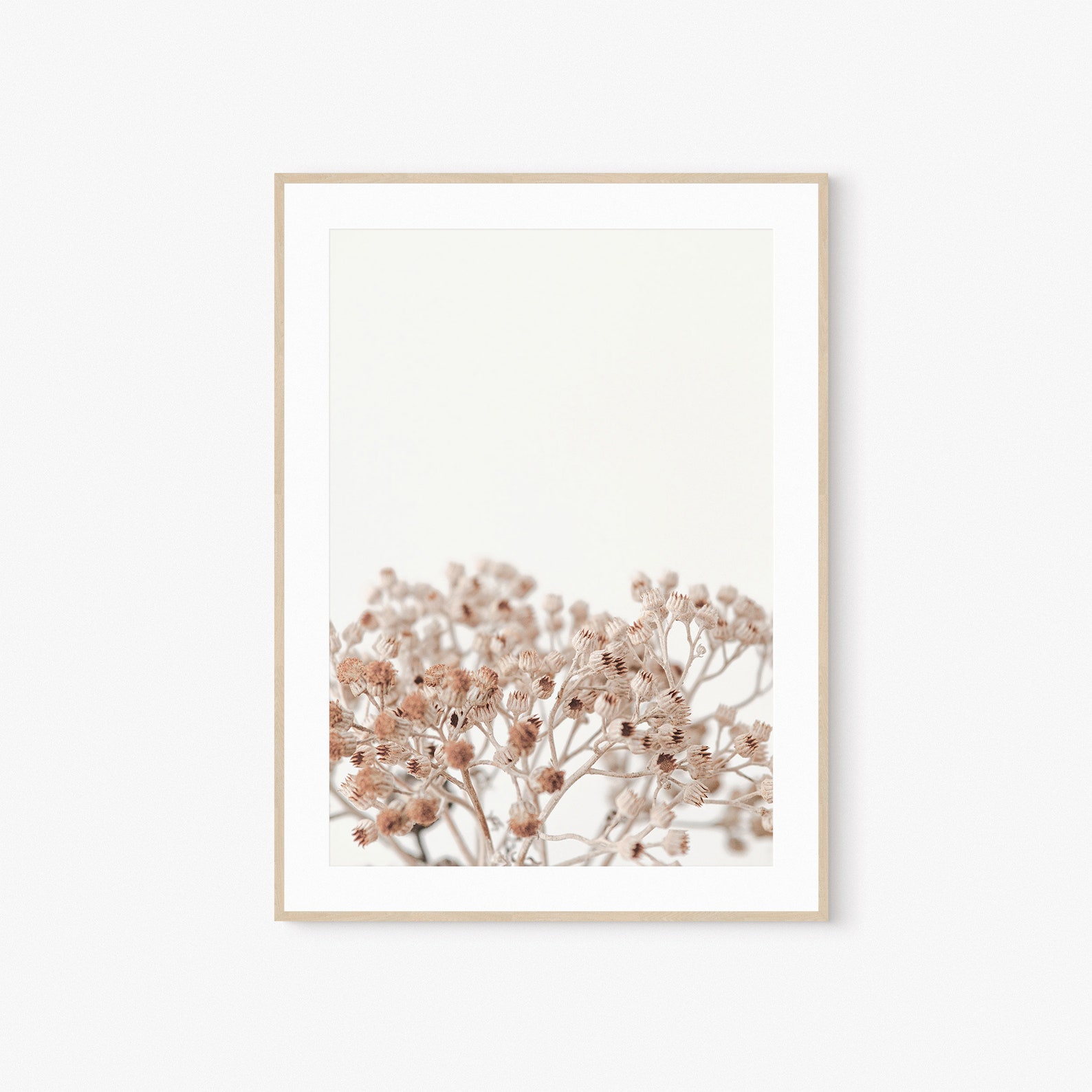 Dried Flowers Art, Botanical Print, Print Wall Art, Digital Print ...