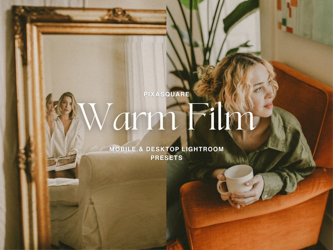 10 Lightroom Presets Warm Analog Film, Mobile & Desktop, Timeless Look ...