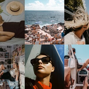 10 Retro 90's Lightroom Presets, Desktop and Mobile, Vintage Presets ...