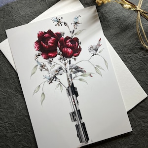 Saber Mecha Print - Etsy