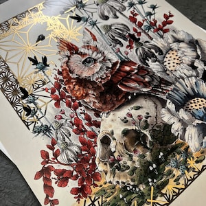 Bone Collector Small Print - Etsy