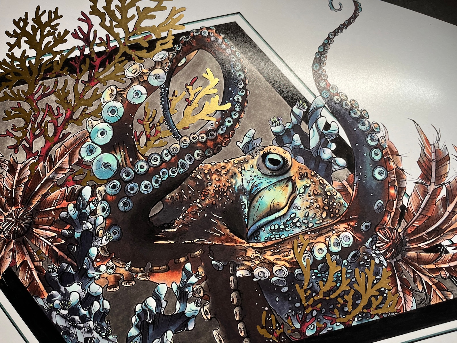 Mr. Octopus Large Print - Etsy