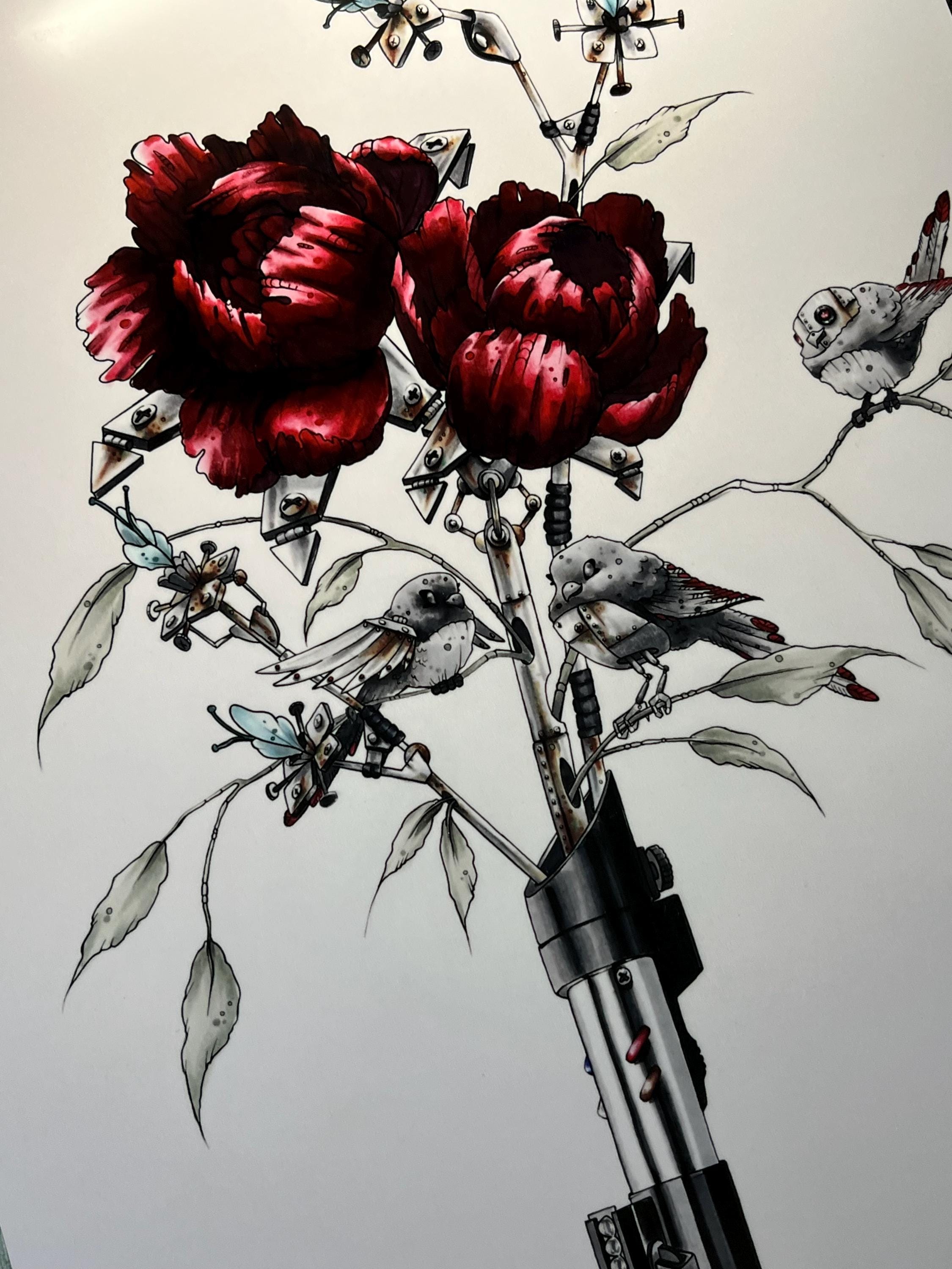 Limited Saber -mecha Metal Print - Etsy