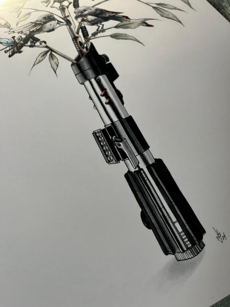 Limited Saber -mecha Metal Print - Etsy