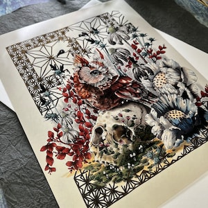 Bone Collector Small Print - Etsy