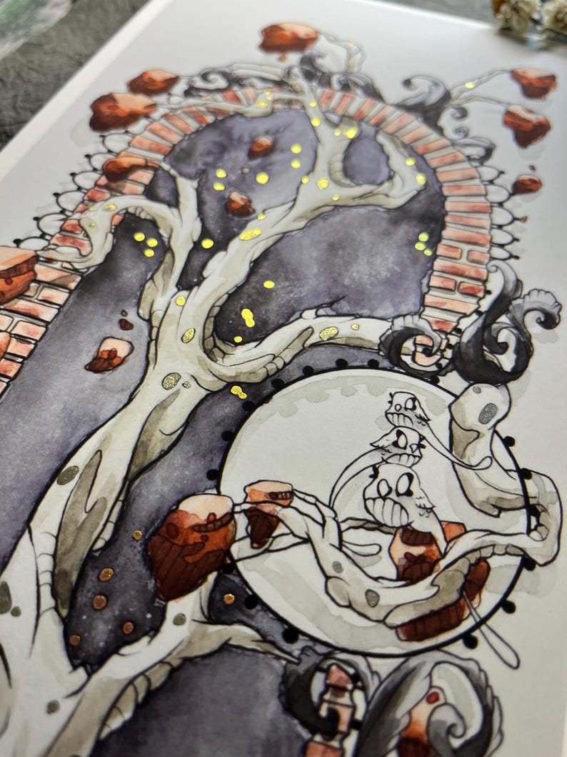 Cider & Cinder Print - Etsy