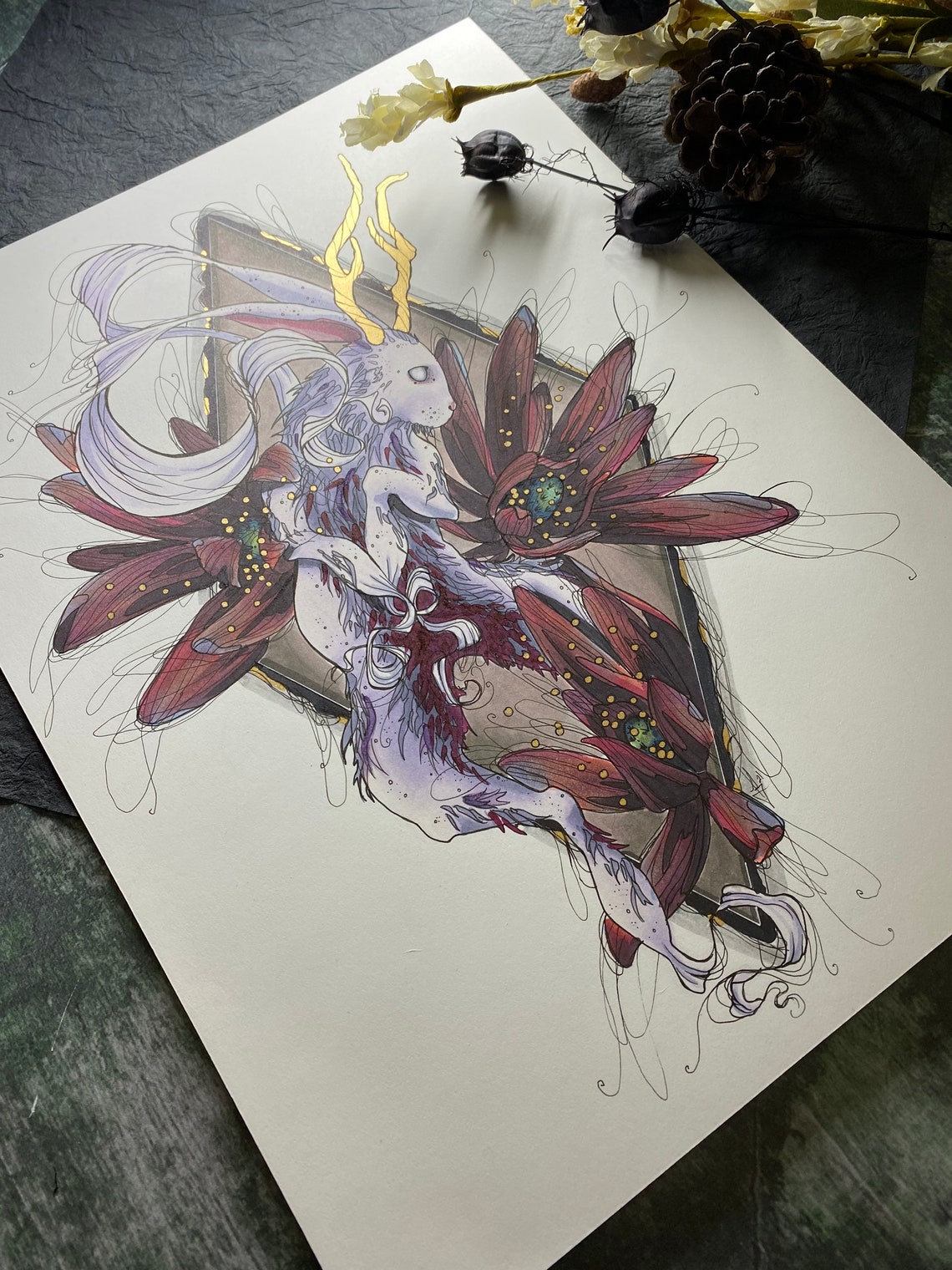 Crowned Hair Original - Etsy