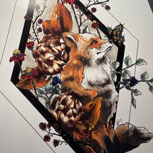 Little Fox Large Print - Etsy