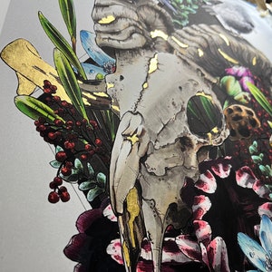 Limited 24k Gold Clandestine Destiny Print - Etsy