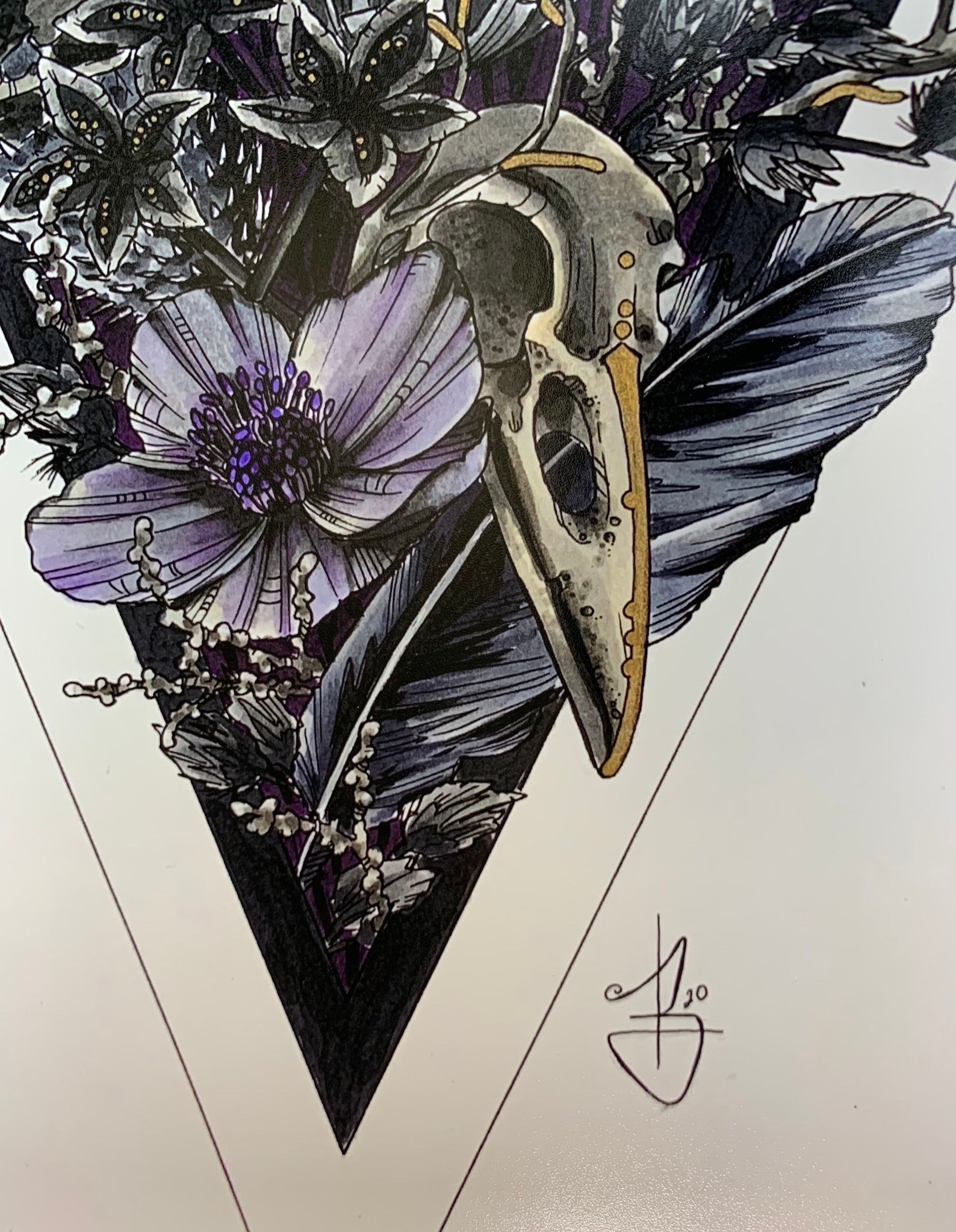 A Midnight Dreary Large Print - Etsy