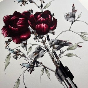 Saber Mecha Print - Etsy