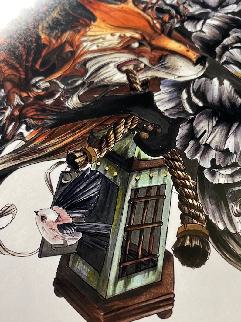 The Telling of Tails Small Print - Etsy