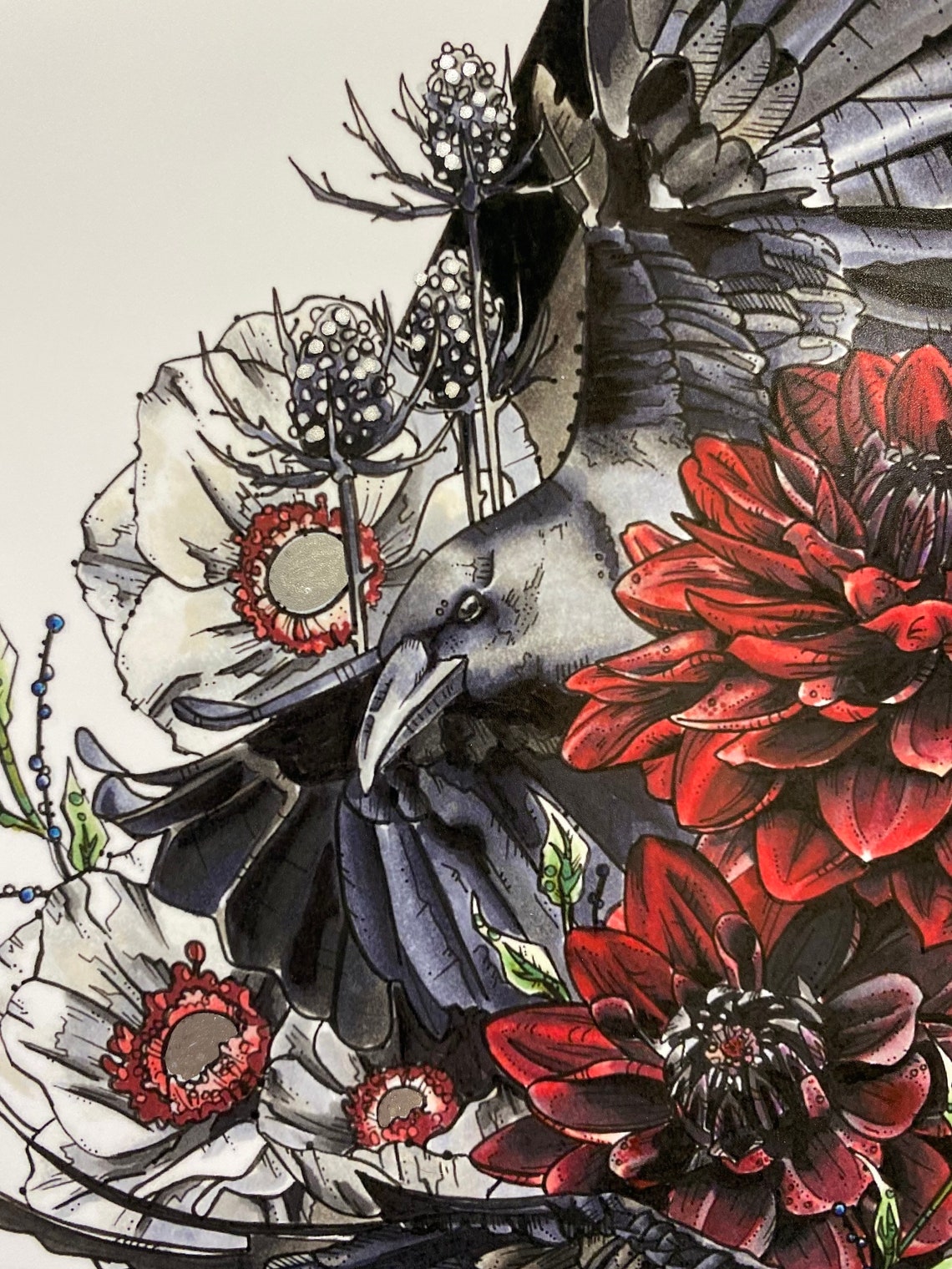 Black Birds Small Print - Etsy