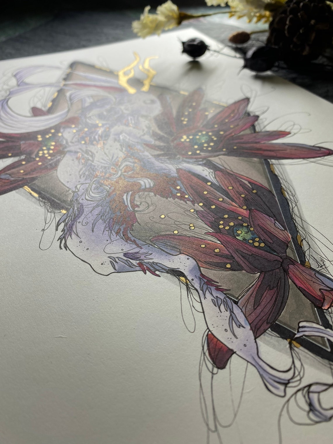 Crowned Hair Original - Etsy