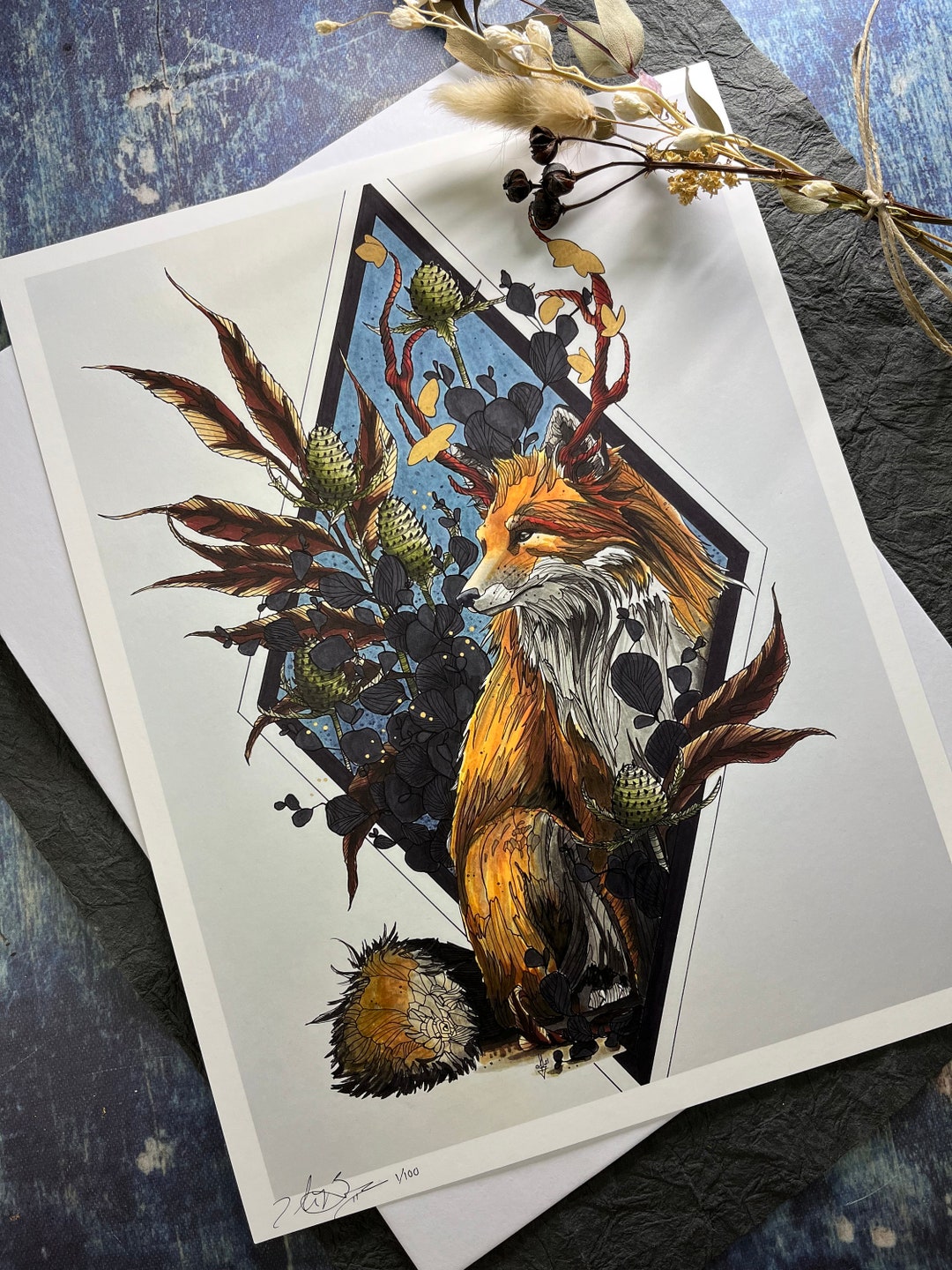 Little Fox Fruition Limited Matte Print - Etsy