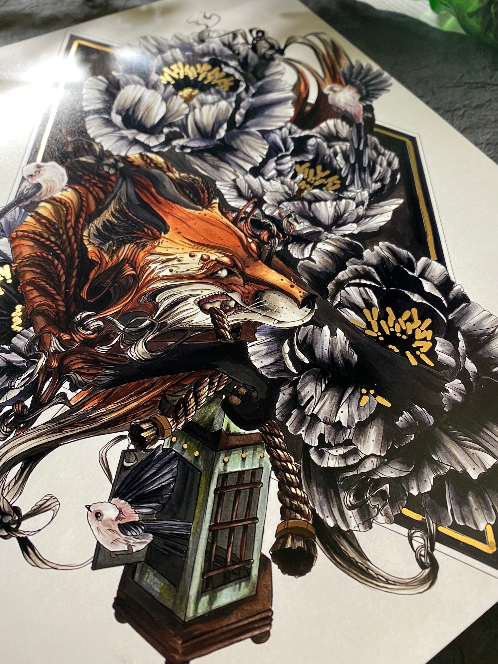 The Telling of Tails Small Print - Etsy