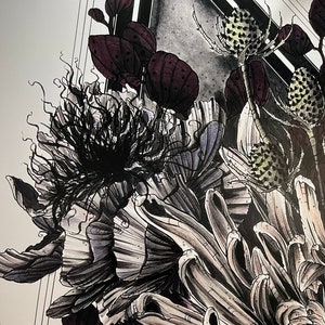 Ashen Ophidia Large Print - Etsy
