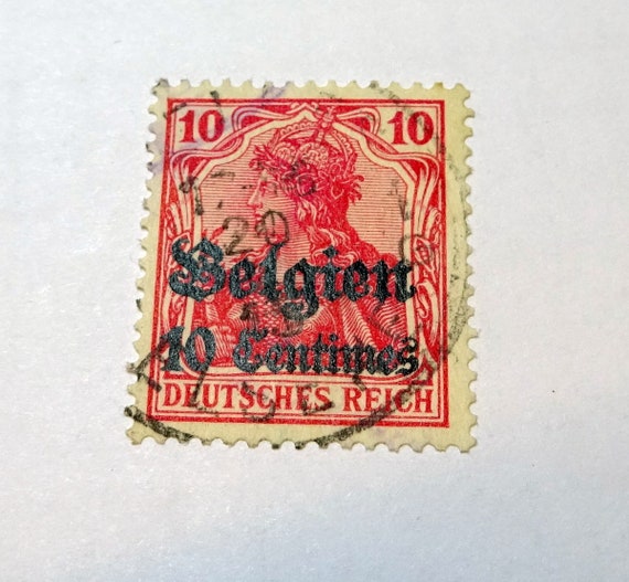 Ww1 German Stamp