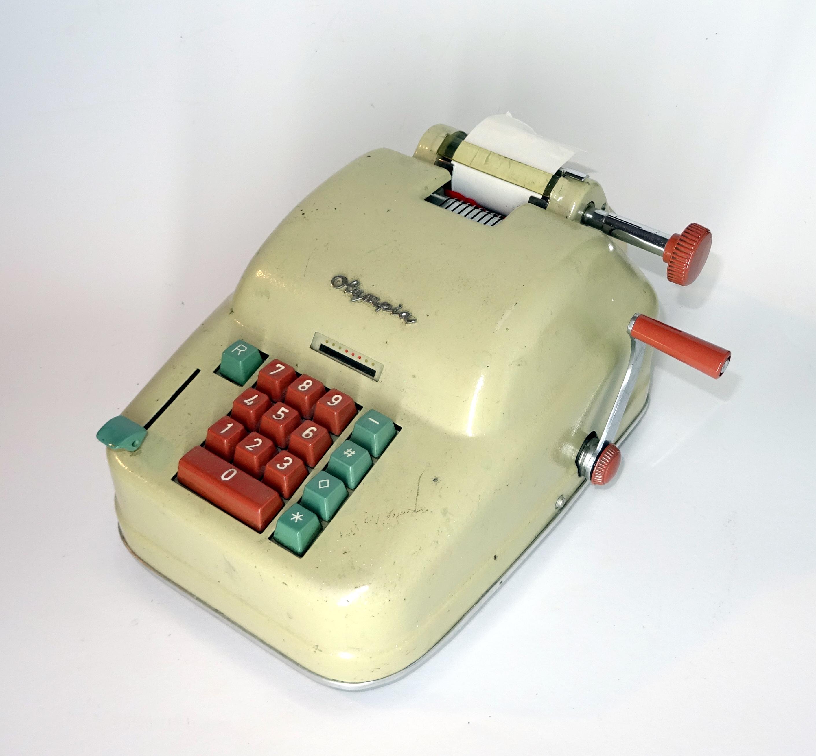 West German Calculating Machine Mechanical 1950s Vintage - Etsy
