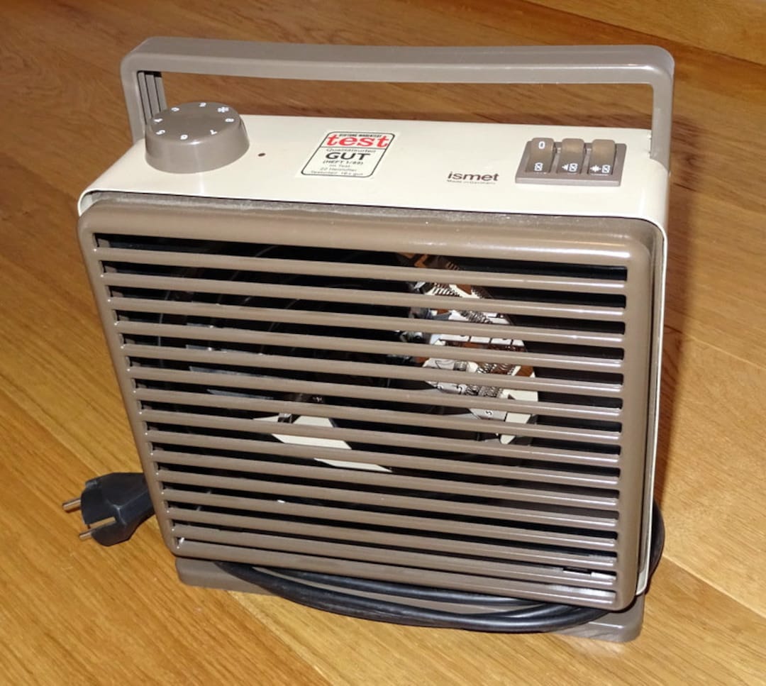 Fan Heater - Fan - 70s - Vintage - Etsy