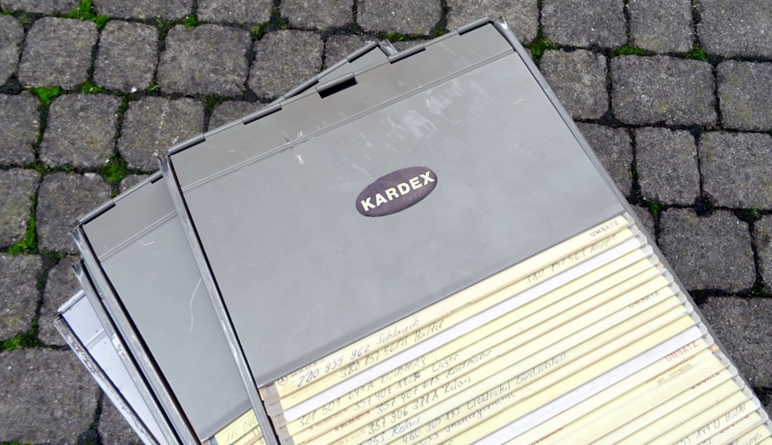 Remington Rand Kardex Index Box 1960s Vintage - Etsy UK