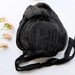 Antique Victorian Crepe Silk Black Mourning Bonnet Hat, Child or Adult ...