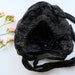 Antique Victorian Crepe Silk Black Mourning Bonnet Hat, Child or Adult ...